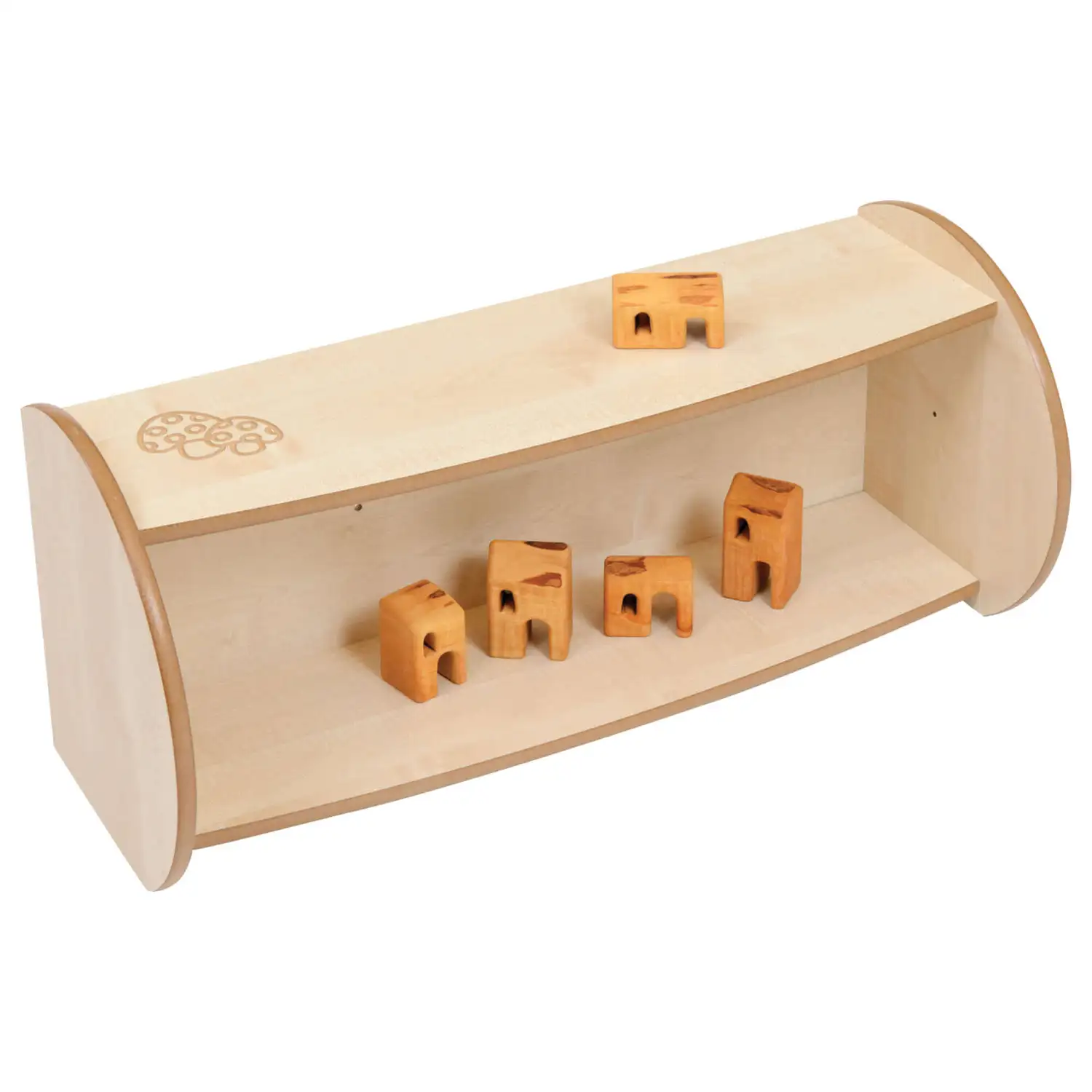 Mini Shelf Unit Maple - Gompels | Care & Education Supplies