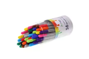 Artyom Easy Grip Brush Tip Colouring Pens Assorted