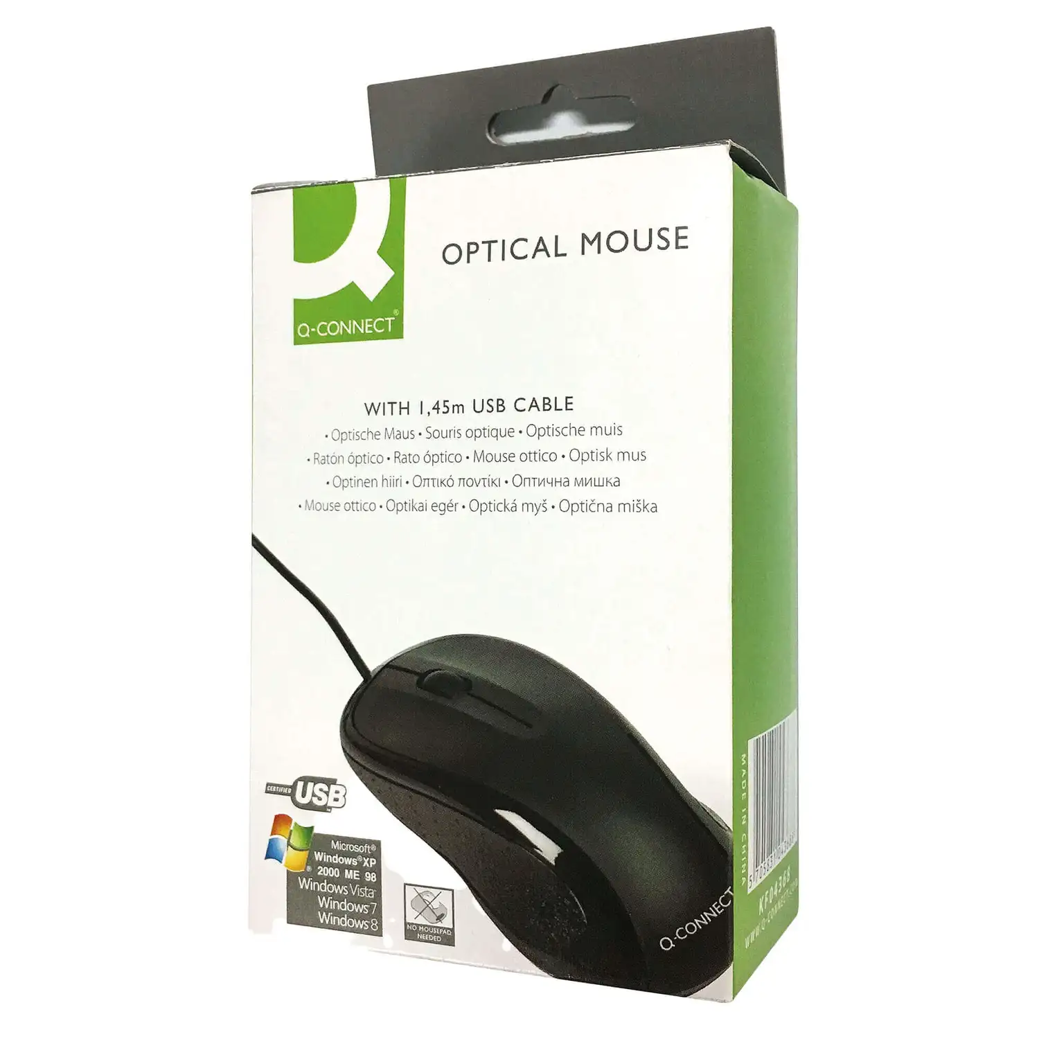 Computer Mouse Wired Black - Gompels | Care & Education Supplies