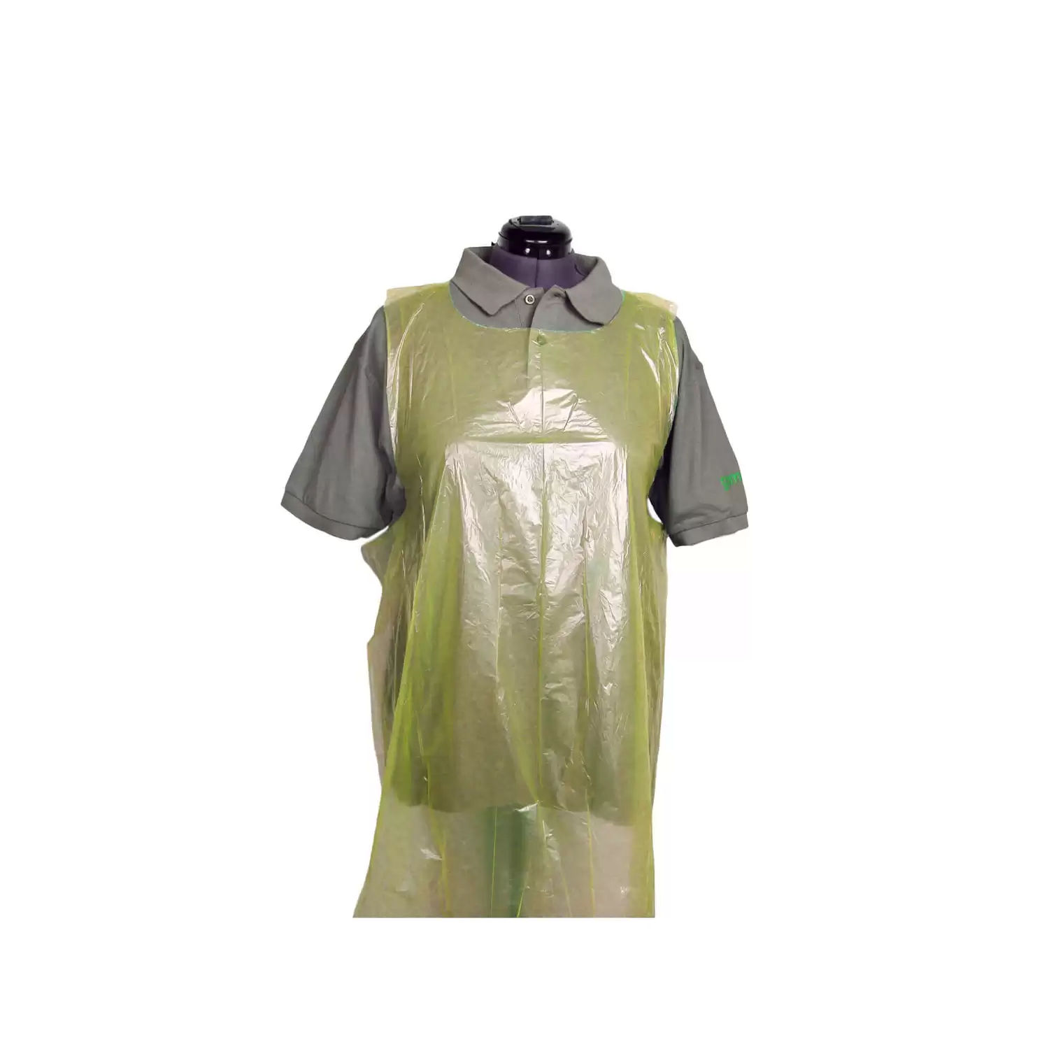 Disposable Plastic Aprons On A Roll Yellow 200 Pack Gompels Care