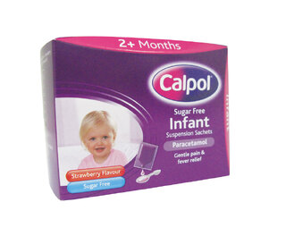 Calpol Infant Sachets 5ml x 12 - Gompels HealthCare