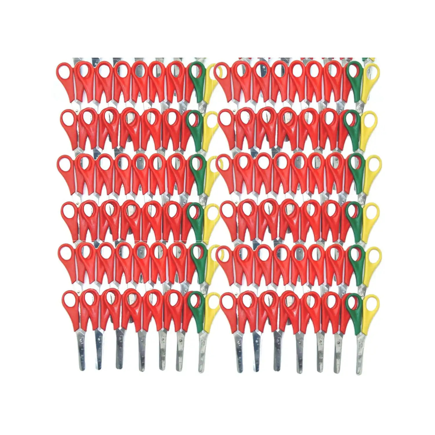 Assorted Left and Right Hand Ruled Scissors 96 Pack - Gompels | Care ...