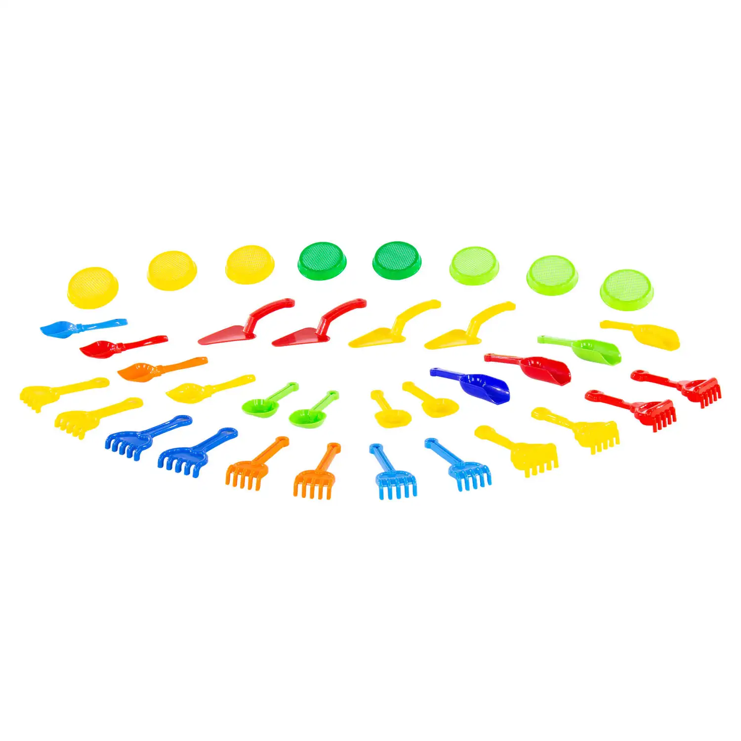 Assorted Sand Hand Tools 36 Pack - Gompels | Care & Education Supplies