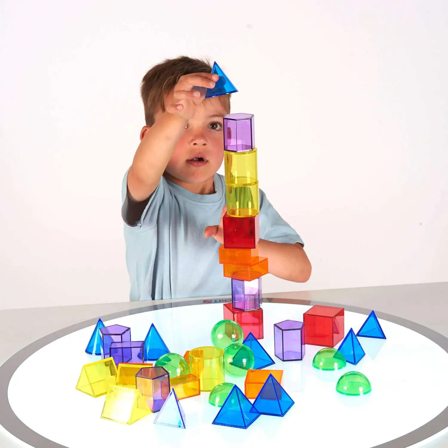 Geometric Shapes Translucent Assorted 36 Pack - Gompels | Care ...