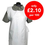 Disposable Plastic Aprons - Gompels HealthCare