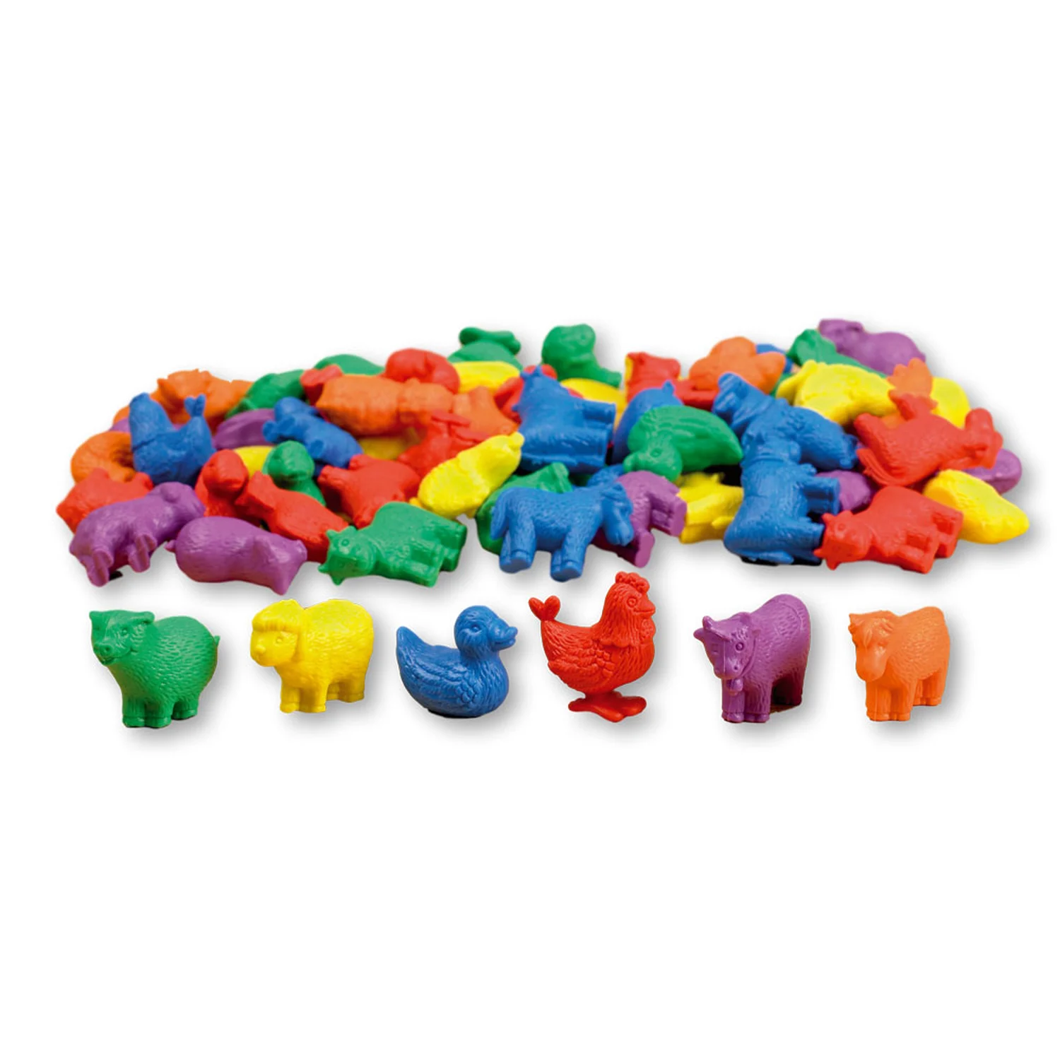 Farm Animal Counters 72 Pack - Gompels | Care & Education Supplies