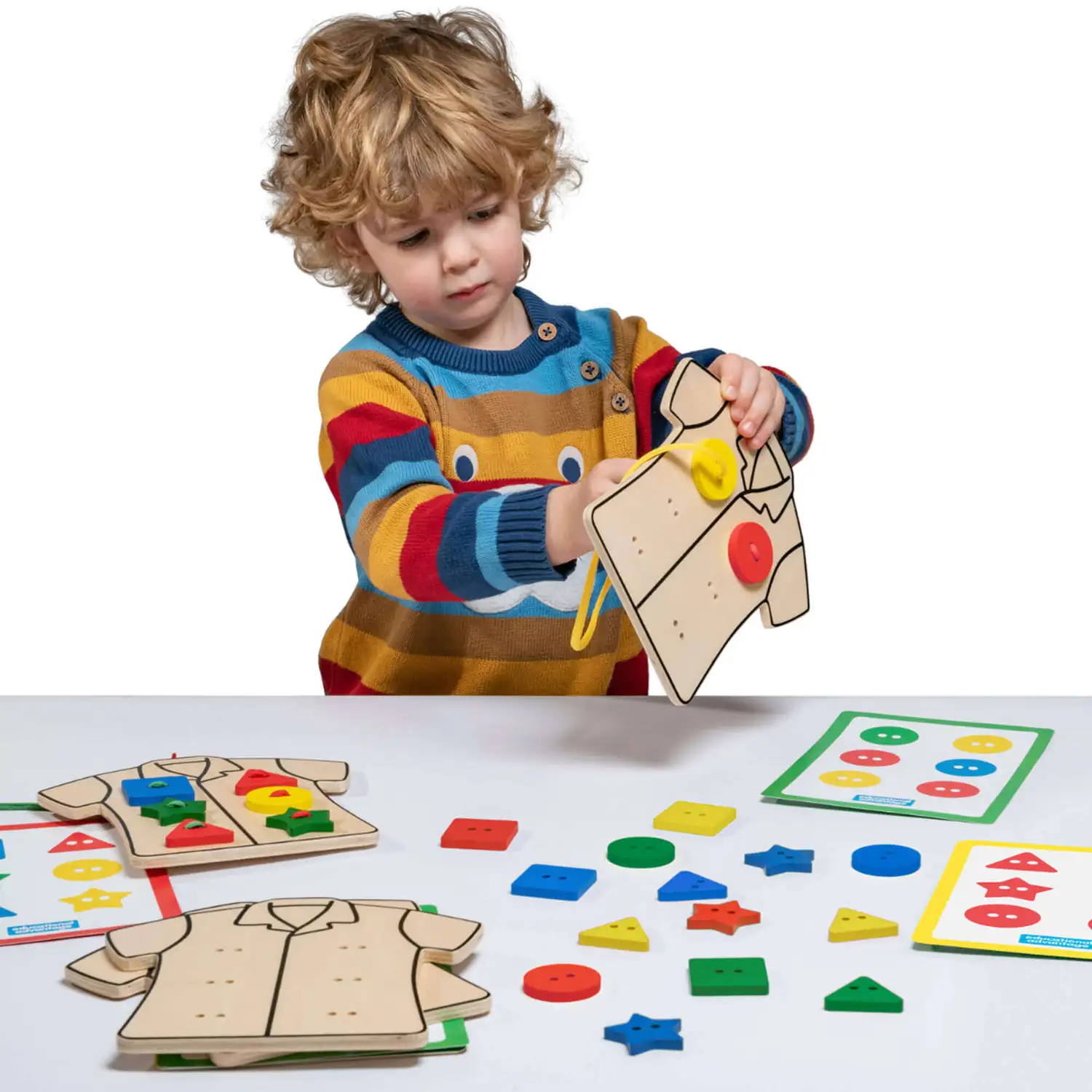 Wooden Lacing Clothes - Gompels | Care & Education Supplies