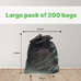 Soclean Black Bin Bags Everyday Strength 200 Pack - Gompels HealthCare