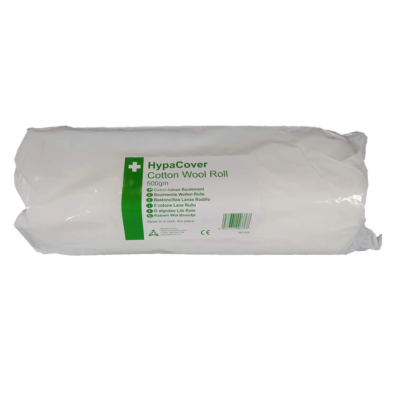 Cotton Wool Roll 500g - Gompels | Care & Education Supplies