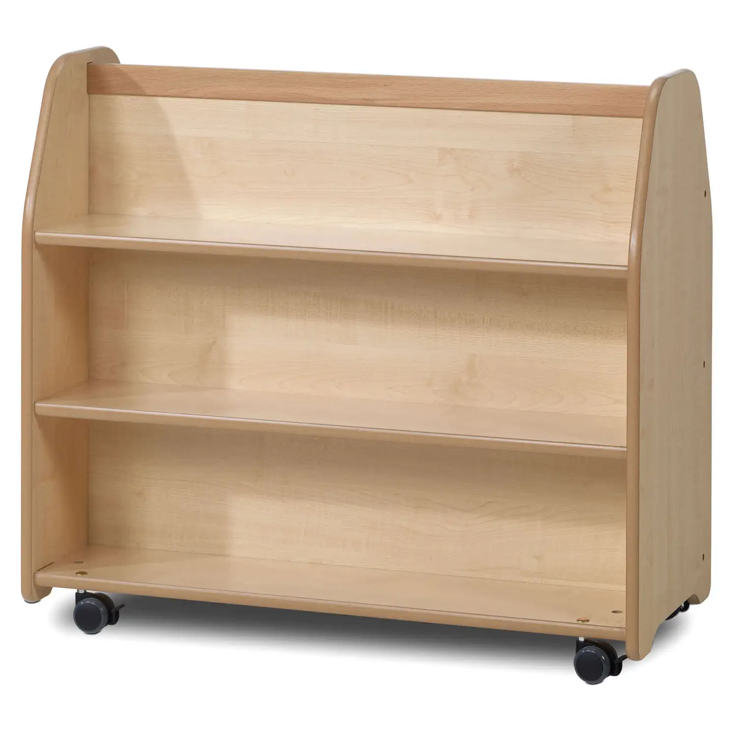 Mobile Double Sided Shelf 800x900mm - Gompels | Care & Education Supplies