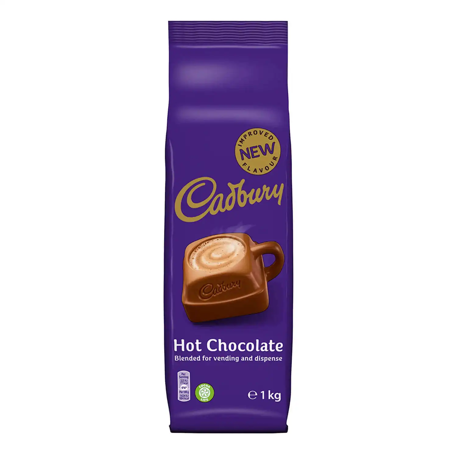 Cadbury Instant Hot Chocolate Powder 1kg - Gompels | Care & Education ...