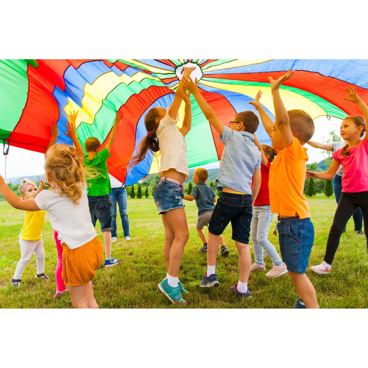 Play Parachute 3.5m Multicoloured - Gompels | Care & Education Supplies