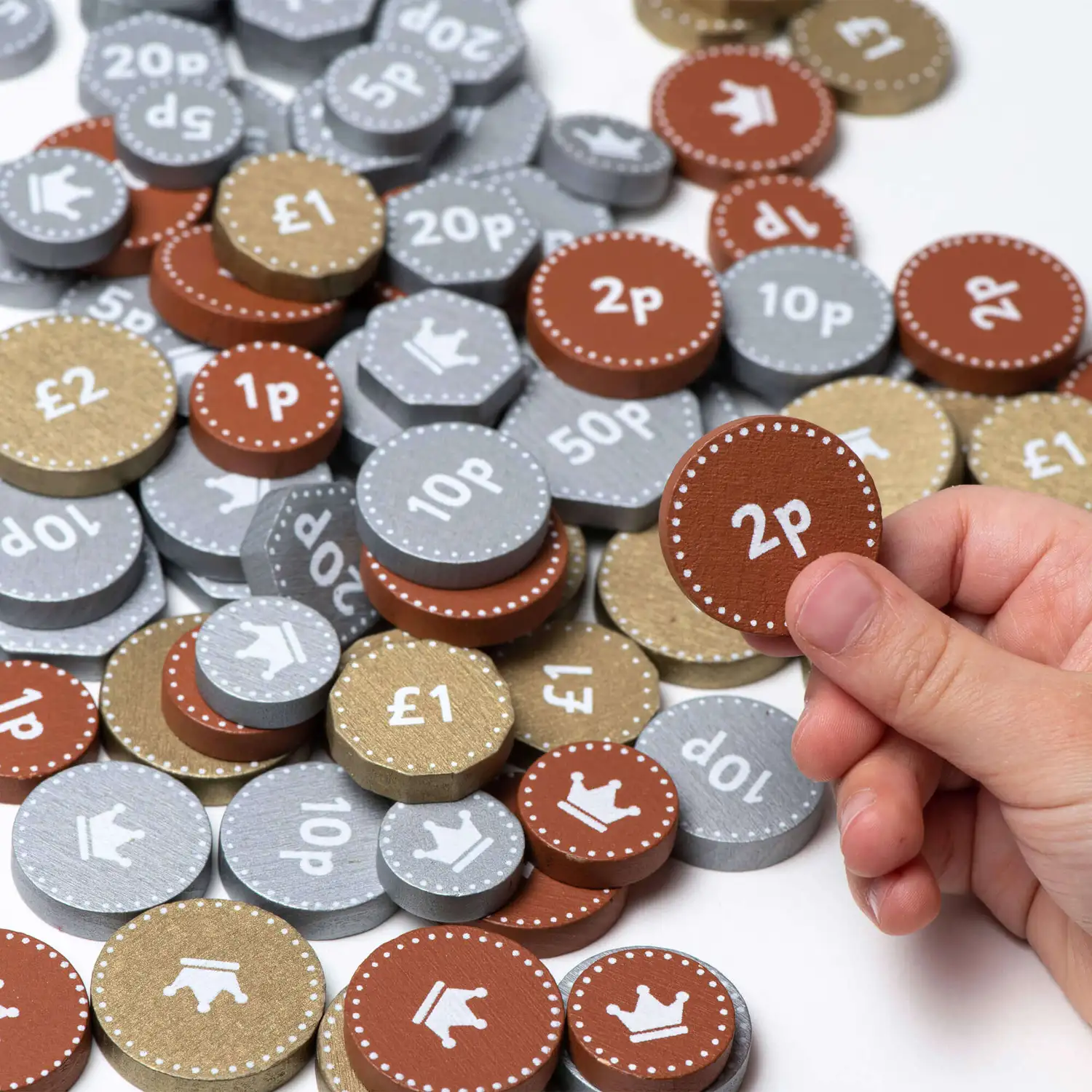 Wooden Play Money - Gompels | Care & Education Supplies