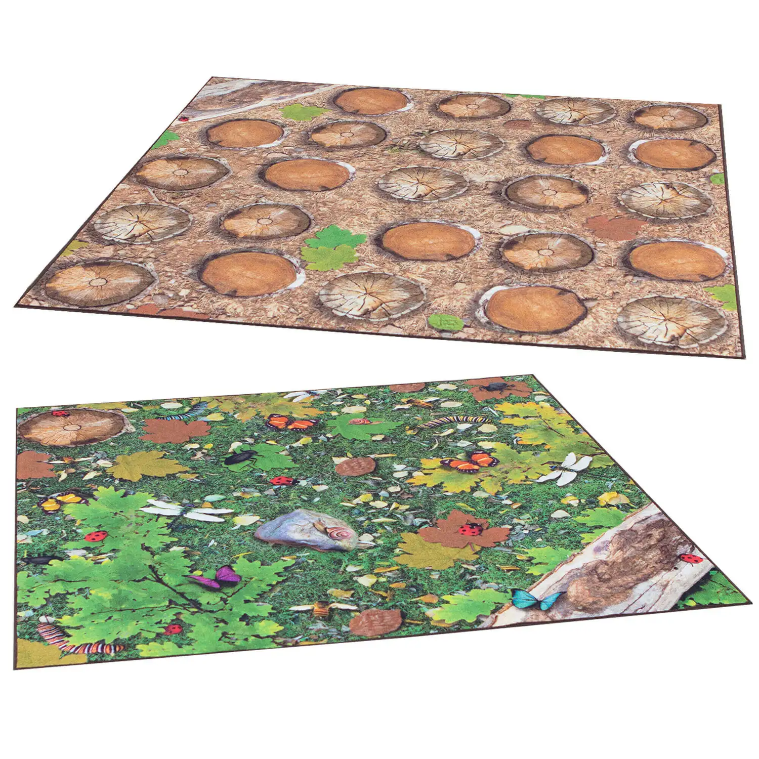 Woodland Double Sided Rug 2mx2m - Gompels | Care & Education Supplies