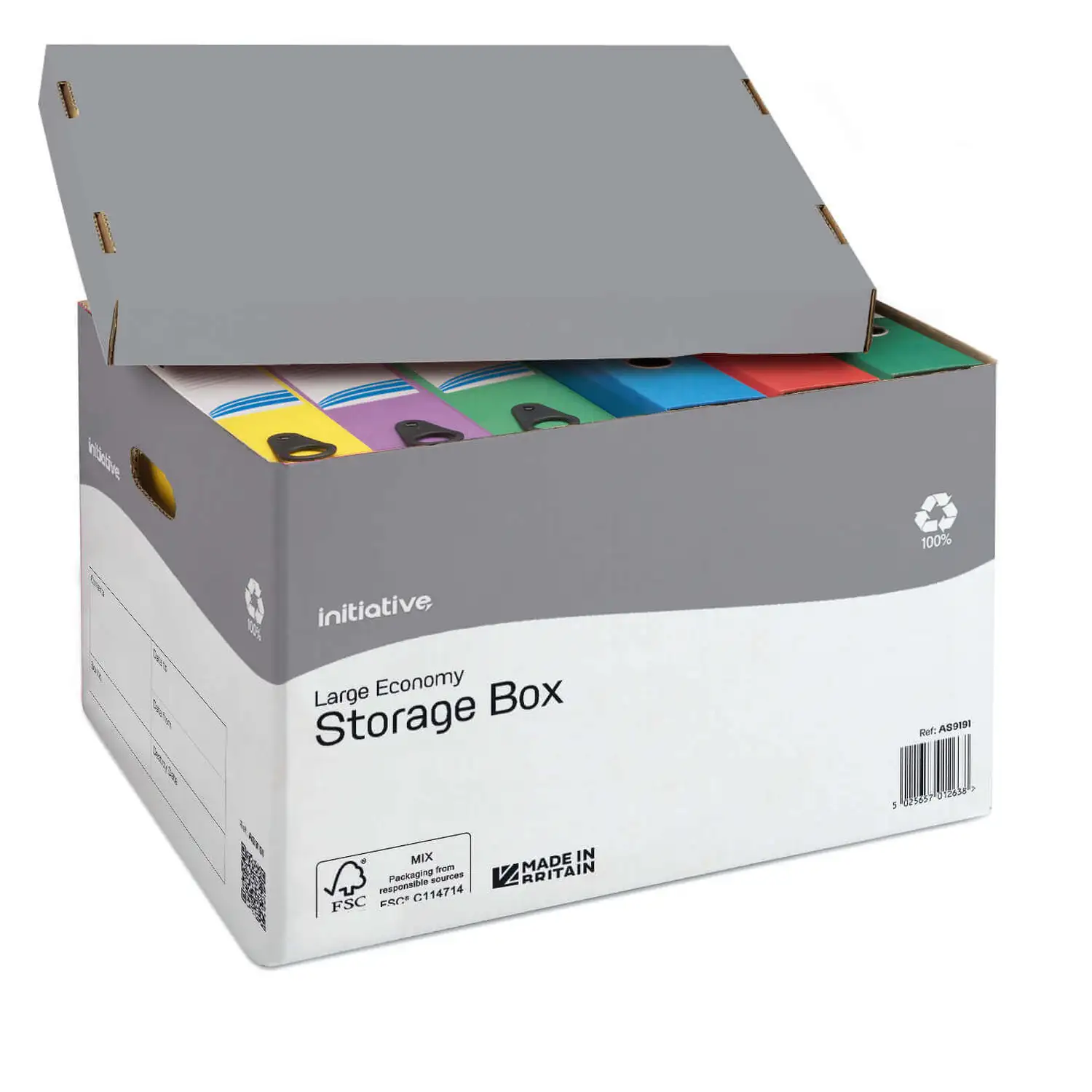 Archive Storage Box Large 10 Pack - Gompels | Care & Education Supplies