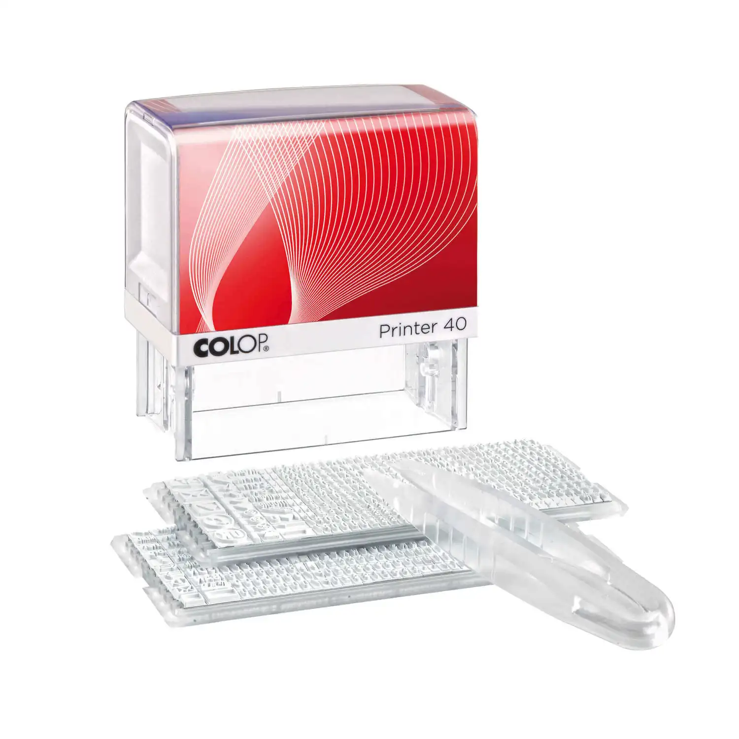 Colop Diy Custom Ink Stamp Set 6 Lines - Gompels | Care & Education ...