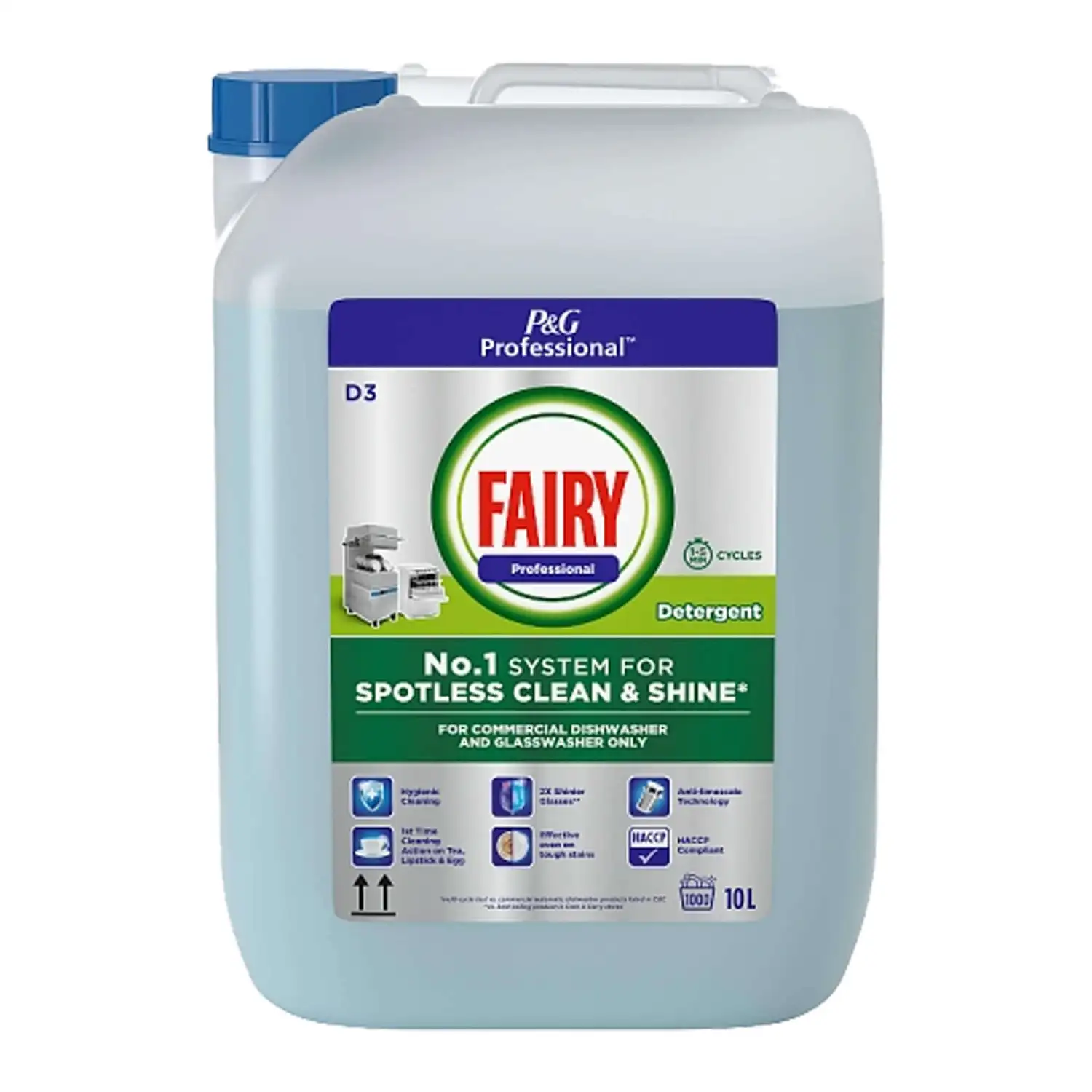 Fairy Professional Auto Dish Wash Detergent 10 Litre - Gompels | Care ...