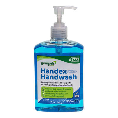 Handex Hand Wash 500ml 12 Pack - Gompels HealthCare