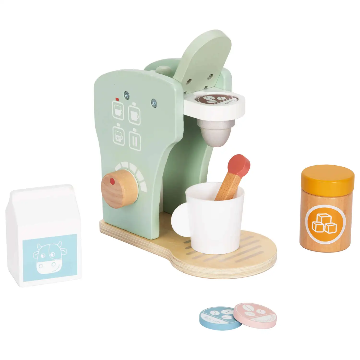 Olly and Oby Wooden Coffee Set - Gompels | Care & Education Supplies