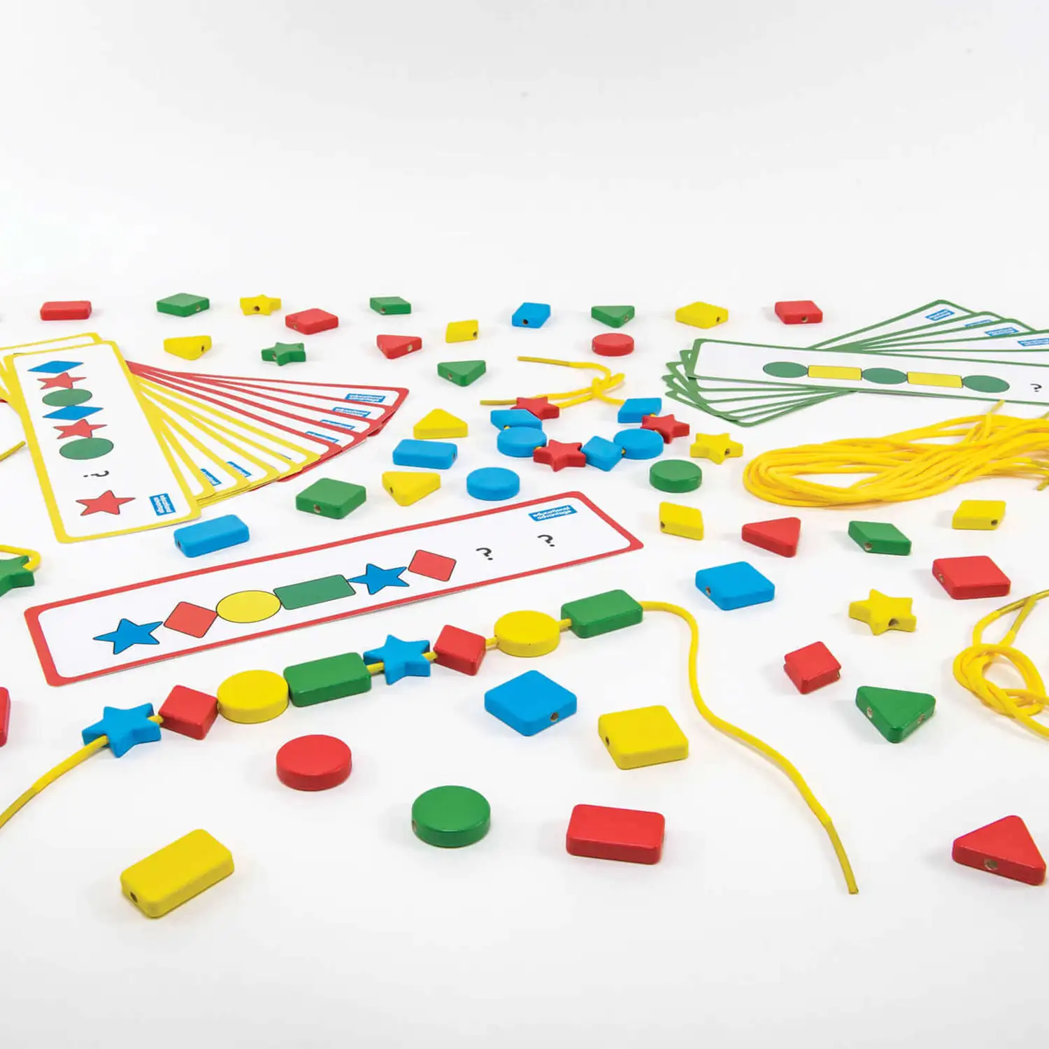 Lacing Shape Beads - Gompels | Care & Education Supplies