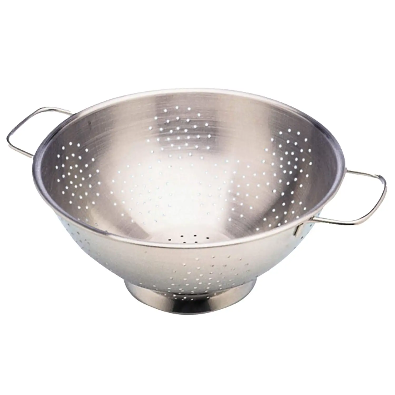 Vegetable Colander Stainless Steel 23cm - Gompels | Care & Education ...