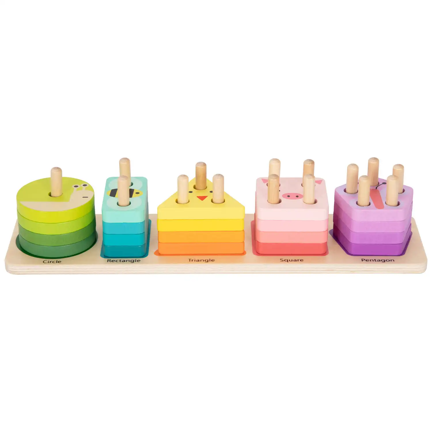 Olly and Oby Shape Sorter Block - Gompels | Care & Education Supplies