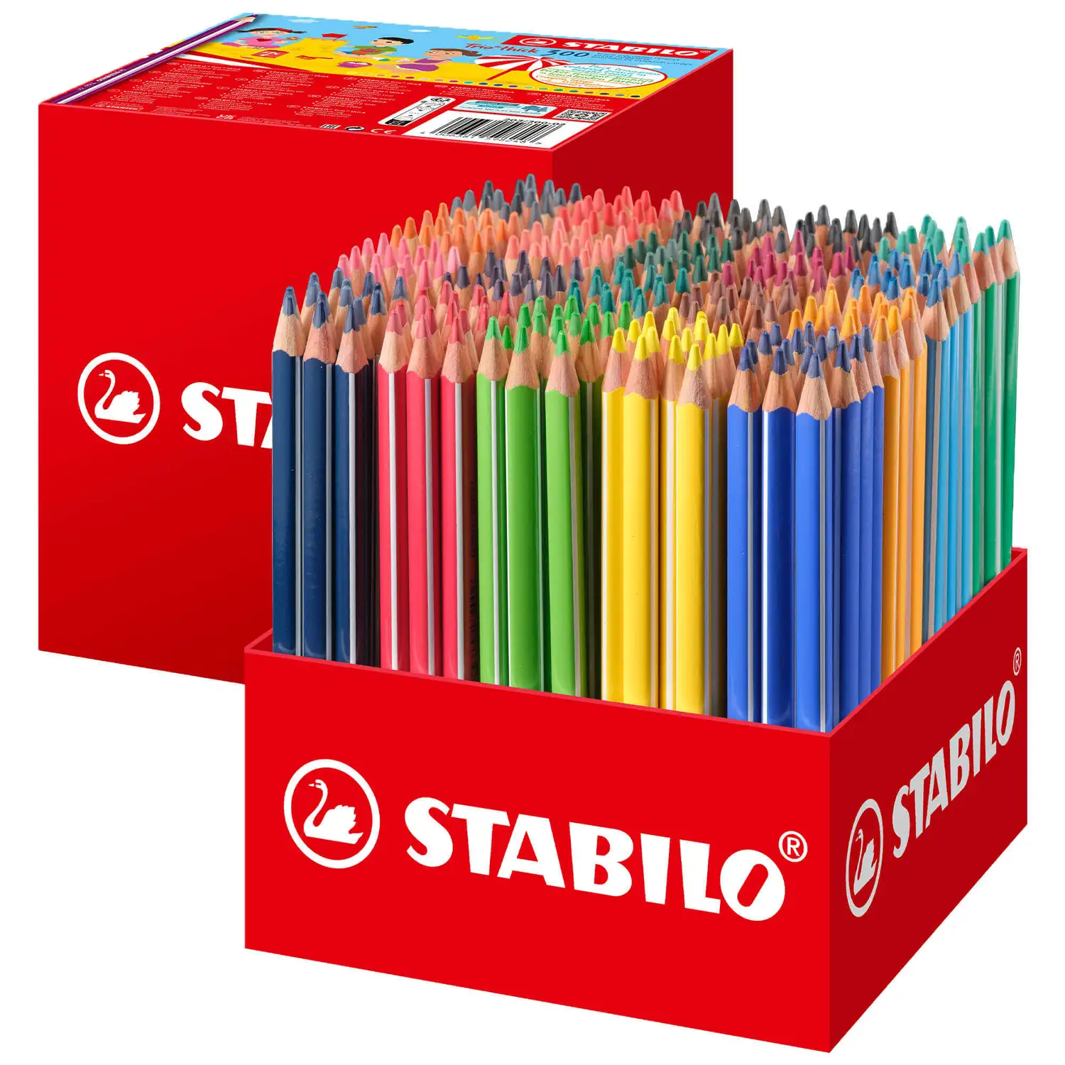 Stabilo Trio Triangular Colouring Pencils 300 Pack - Gompels | Care ...