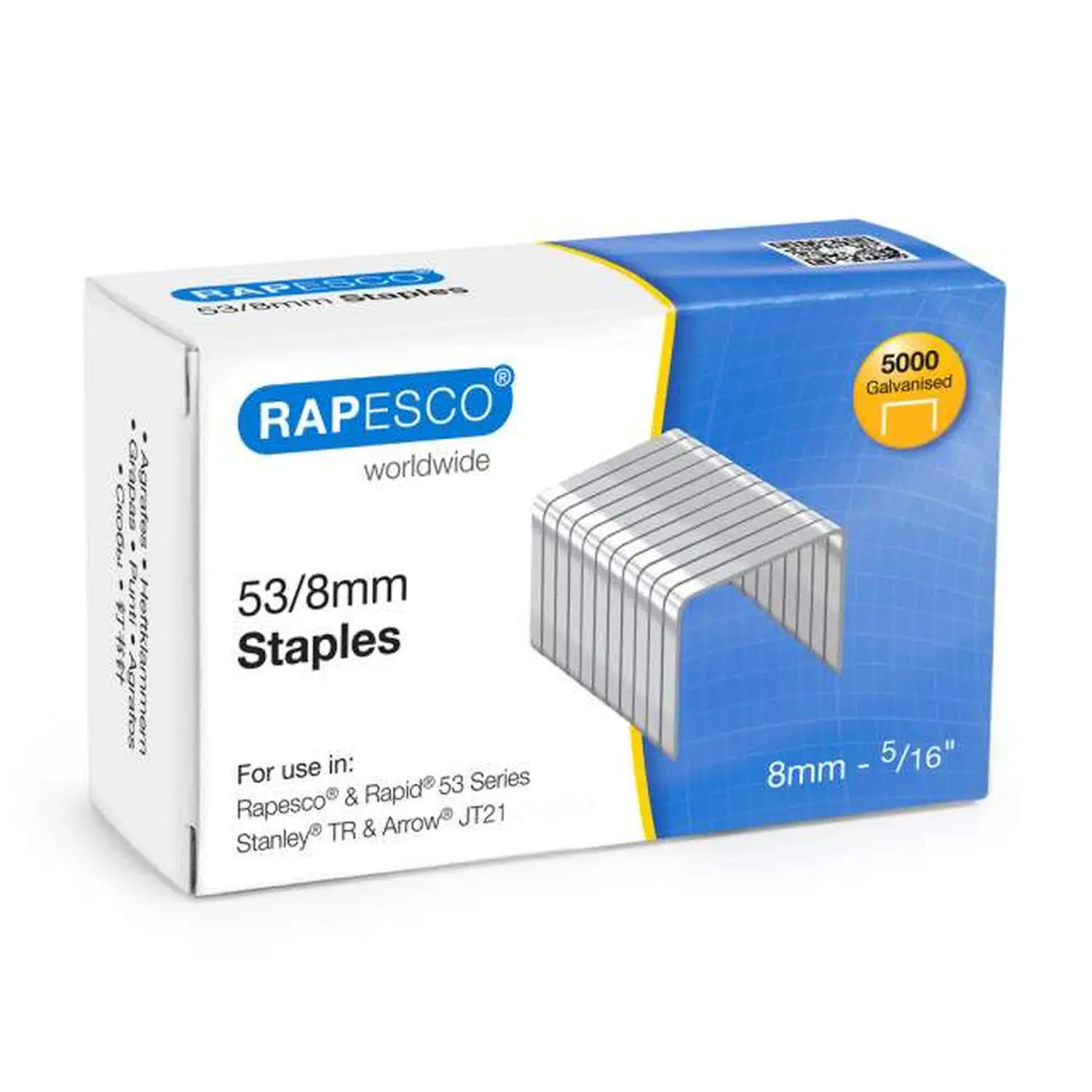 Staples Type 53 / 8mm 5000 Pack - Gompels | Care & Education Supplies