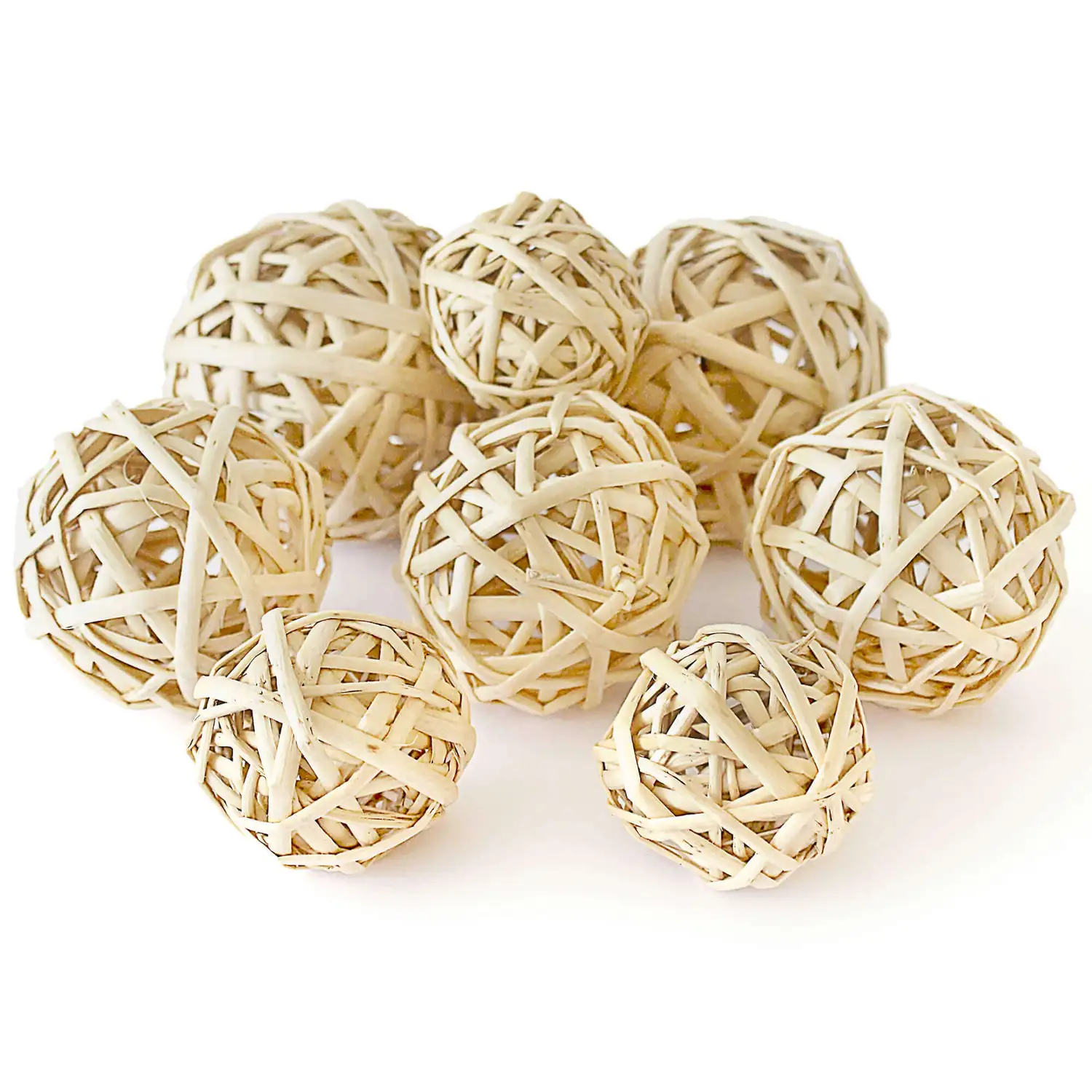 Assorted Wicker Balls 20 Pack - Gompels | Care & Education Supplies