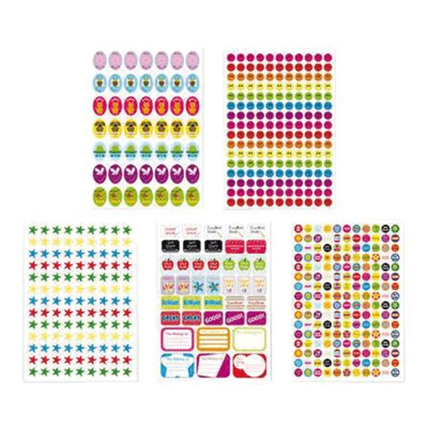 Reward Sticker Sheets x 10 - Gompels | Care & Education Supplies