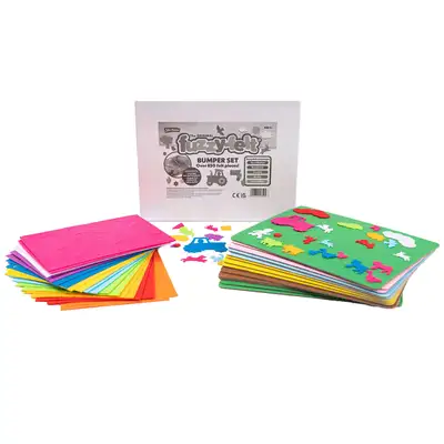 Fuzzy Felt Bumper Pack - Gompels | Care & Education Supplies