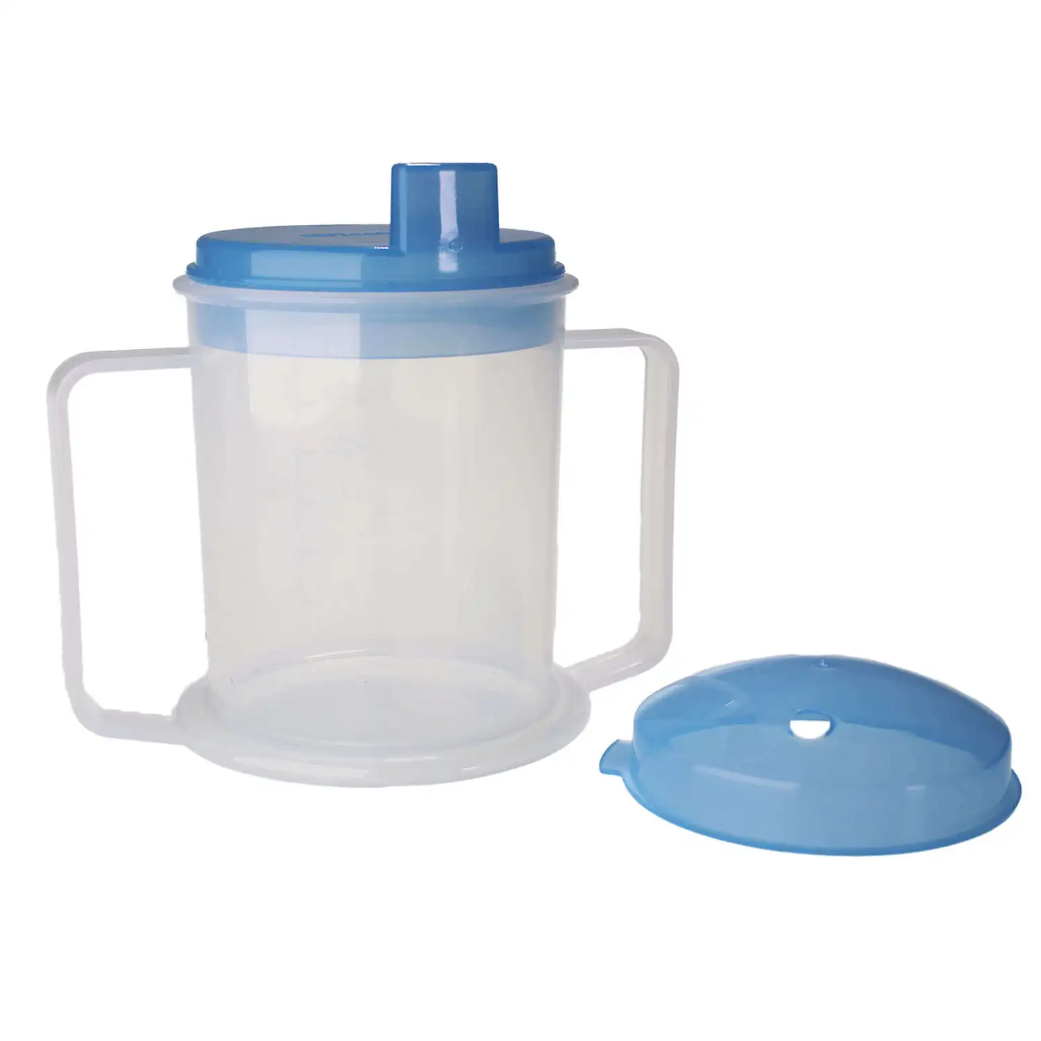 Twin Handled Drinking Cup With Lids 350ml - Gompels | Care & Education ...