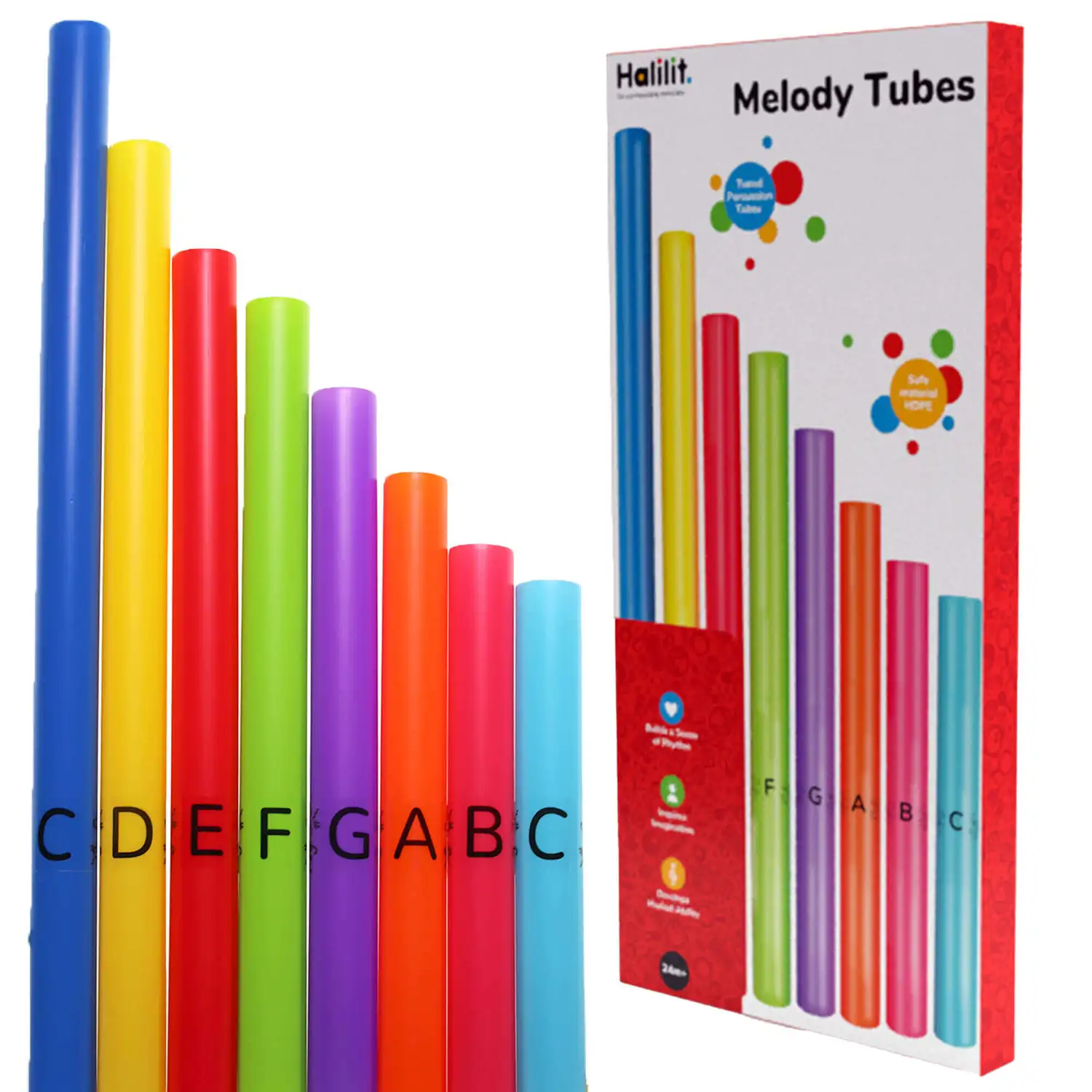 Percussion Melody Tubes - Gompels | Care & Education Supplies