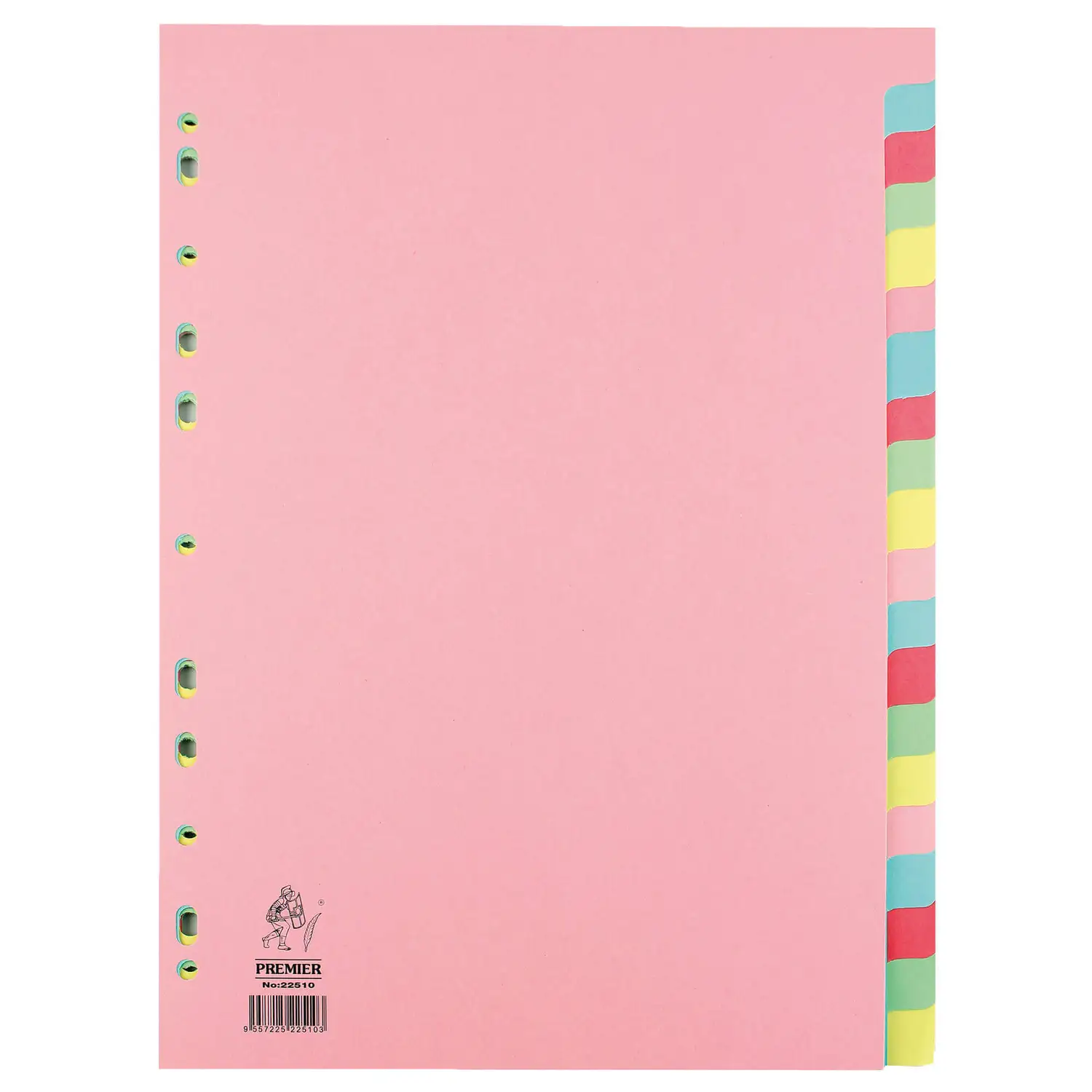 A4 Subject Dividers 20 Part - Gompels | Care & Education Supplies