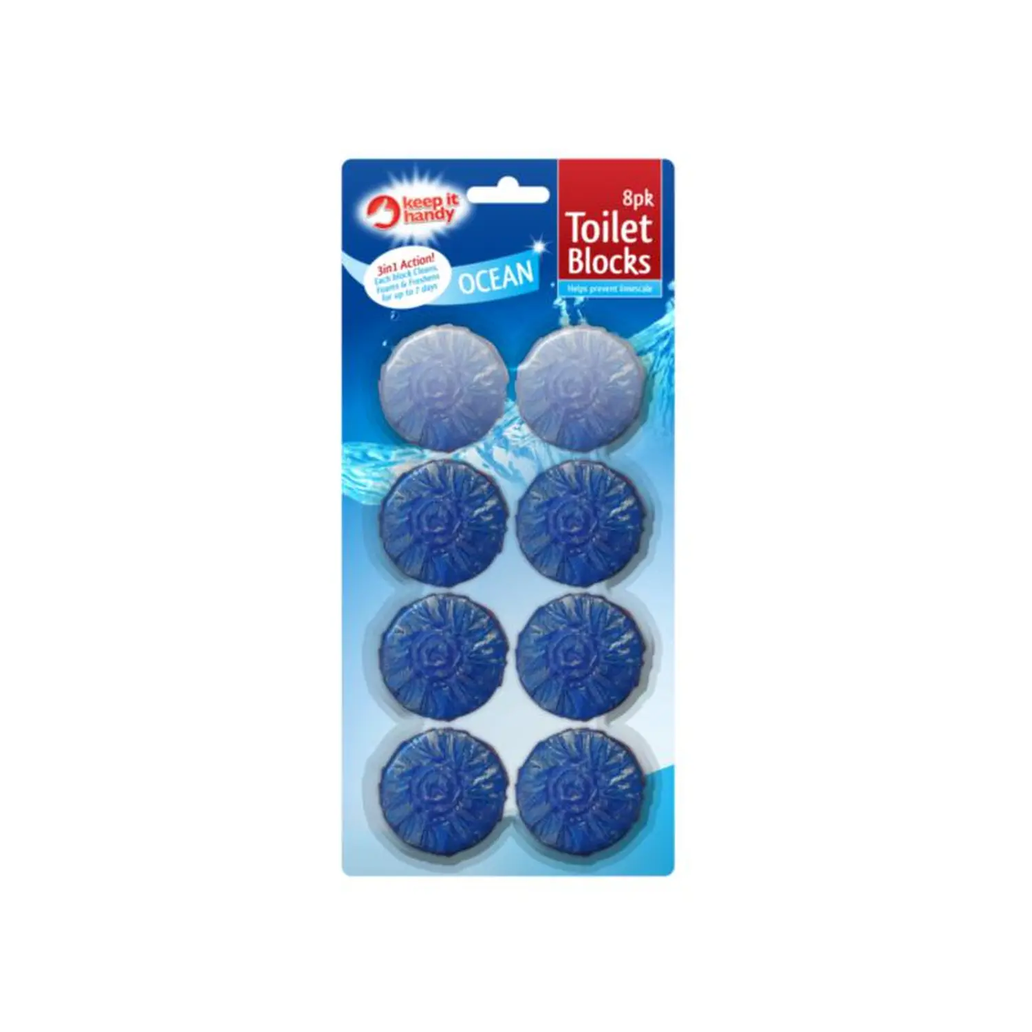 Toilet Blocks 8 Pack - Gompels | Care & Education Supplies