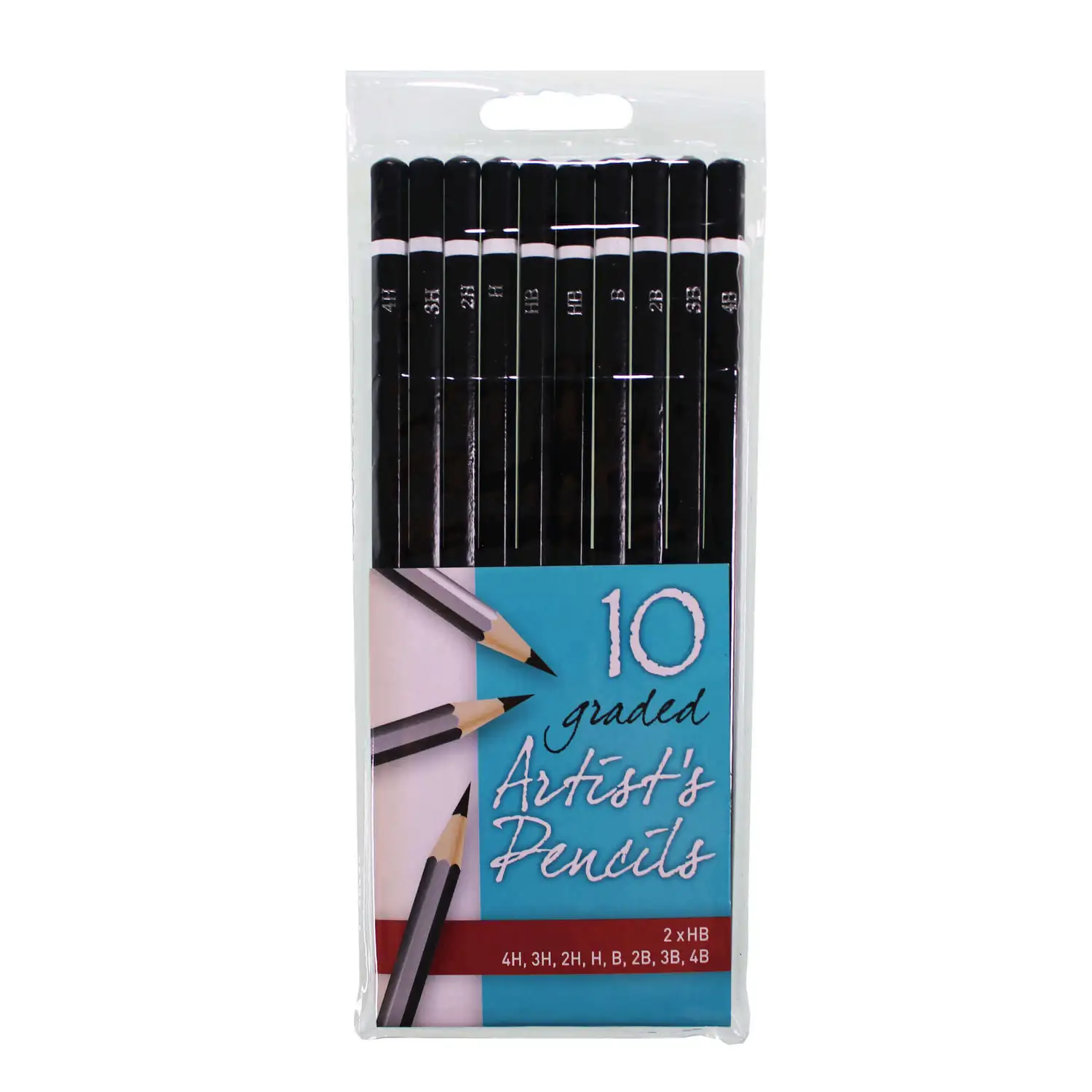 Graded Sketching Pencils 10 Pack - Gompels - Care & Nursery Supply ...