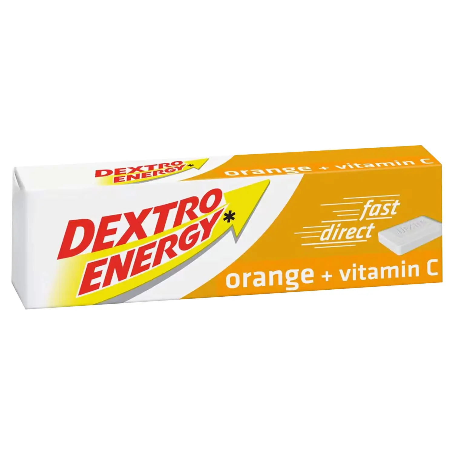 Dextro Energy Tabs Orange 47g - Gompels | Care & Education Supplies