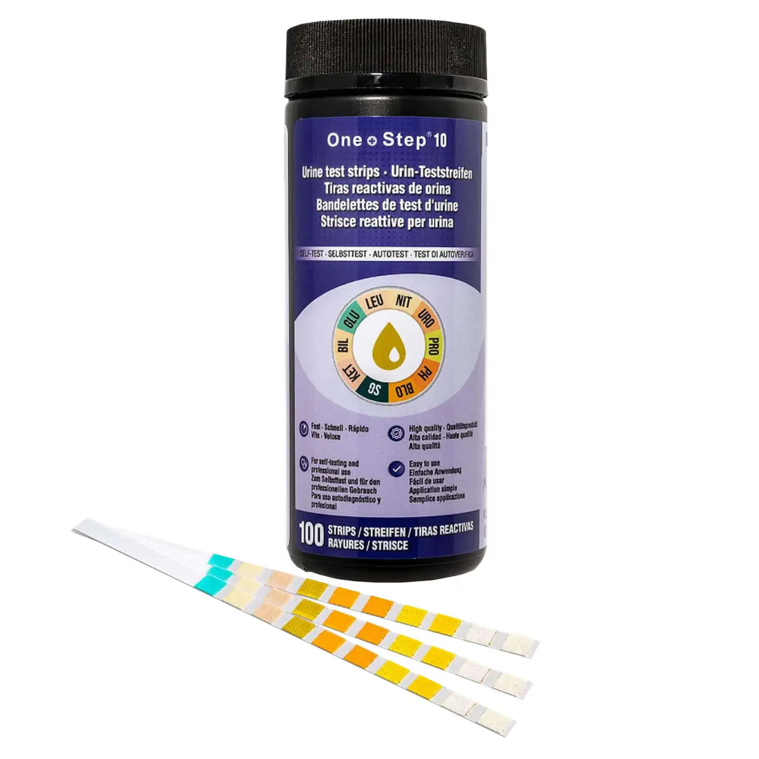 Urine Test Strips 10 Parameters 100 Pack - Gompels | Care & Education ...