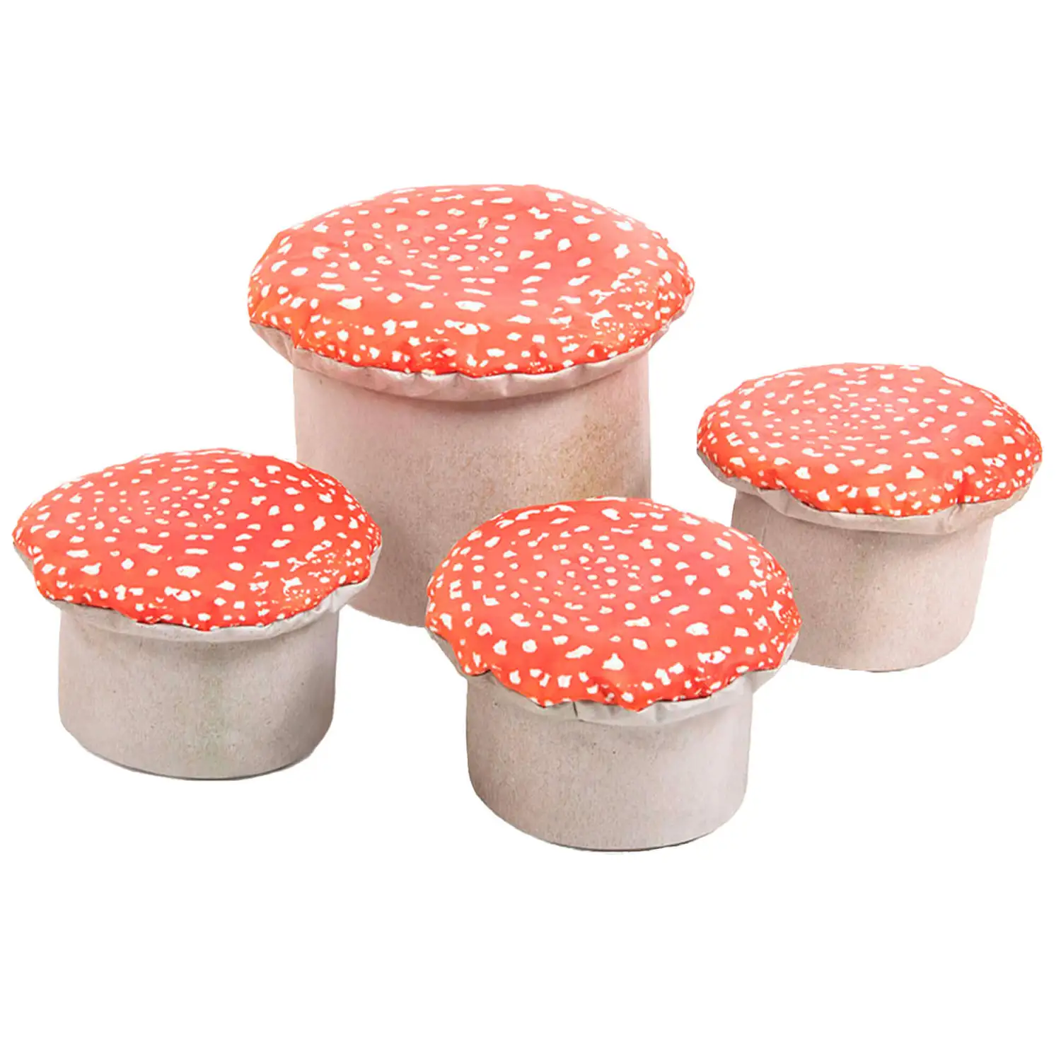 Toadstool Soft Seats 4 Pack - Gompels | Care & Education Supplies