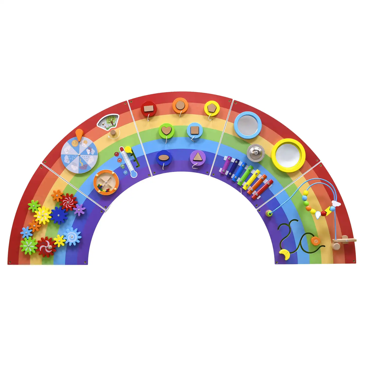 Rainbow Sensory Wall Panel - Gompels | Care & Education Supplies