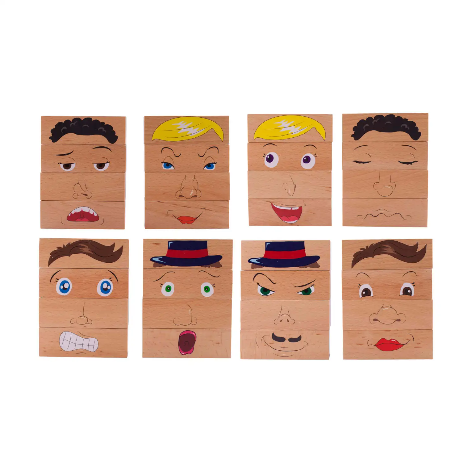 How Am I Feeling Wooden Blocks - Gompels | Care & Education Supplies