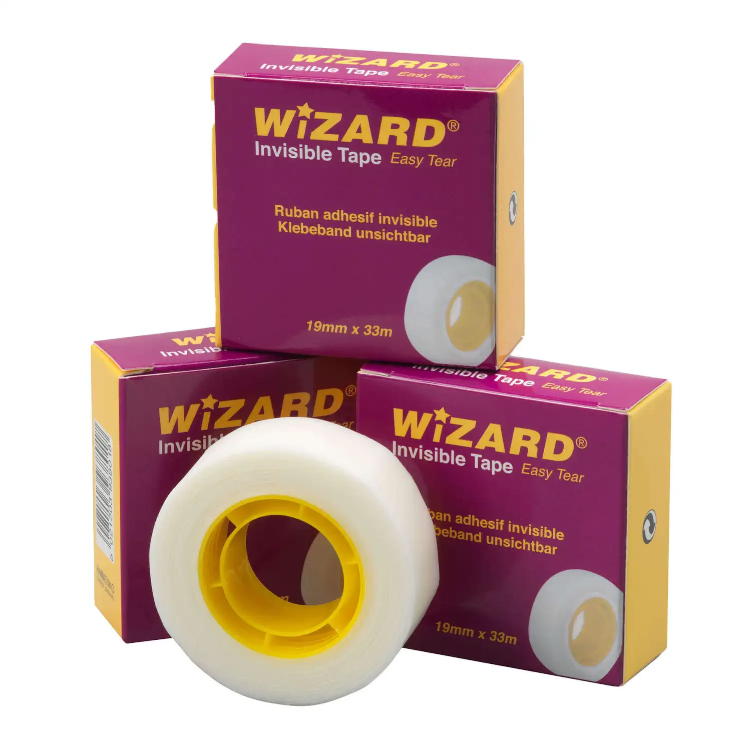 Clear Adhesive Tape 19mm x 33m - Gompels | Care & Education Supplies
