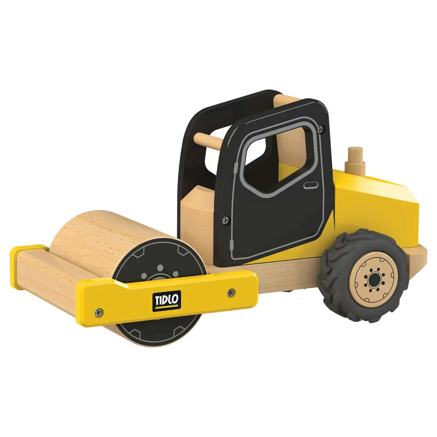 Small World Road Roller Yellow - Gompels | Care & Education Supplies
