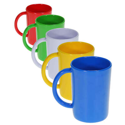 Swixz Melamine Handled Mug 10oz 6 Pack - Gompels HealthCare