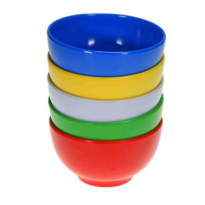 Swixz Melamine Cereal Bowl 5" / 125mm 6 Pack - Gompels HealthCare