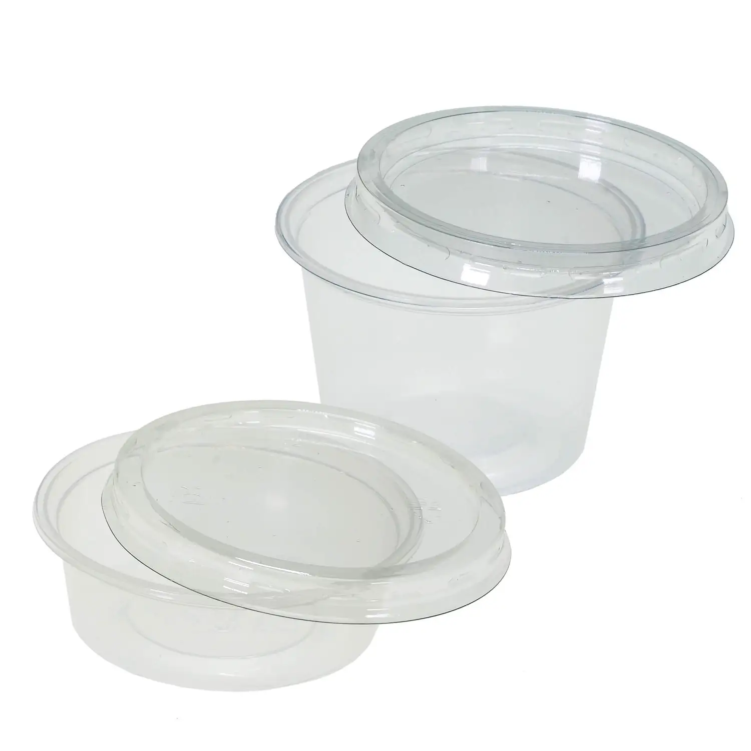 Containers and Lids 100 Pack - Gompels | Care & Education Supplies