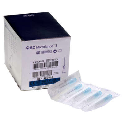 BD Microlance Hypodermic Needle 23g 100 Pack - Gompels HealthCare