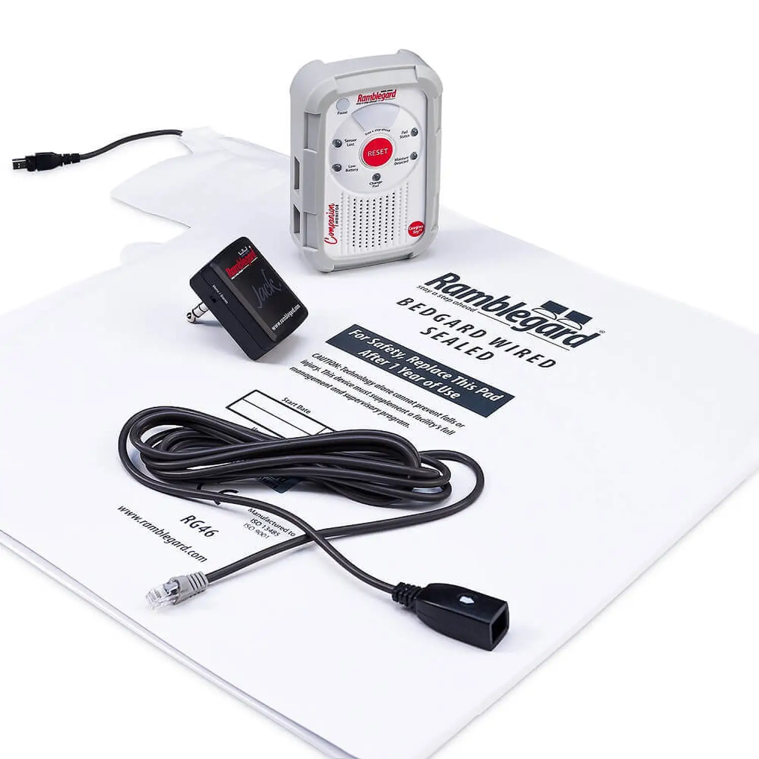 Ramblegard Bed Pad Wired - Gompels | Care & Education Supplies