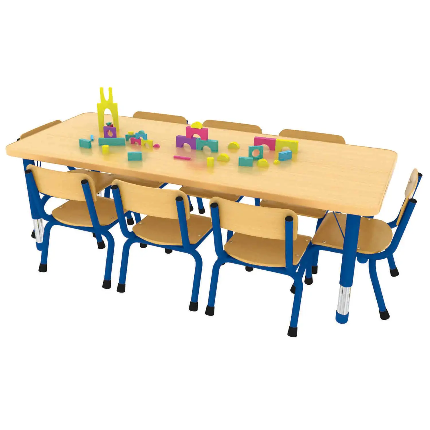 Milan Rectangular Table 1500x600mm - Gompels | Care & Education Supplies