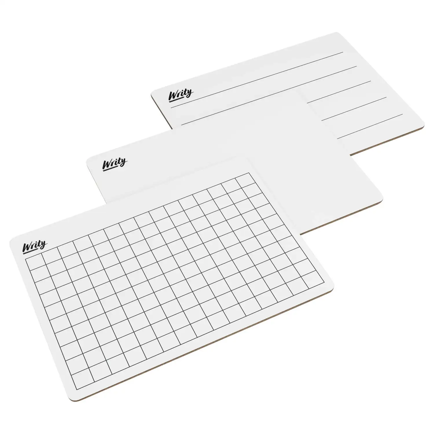 Writy A4 Rigid Whiteboard 10 Pack - Gompels | Care & Education Supplies